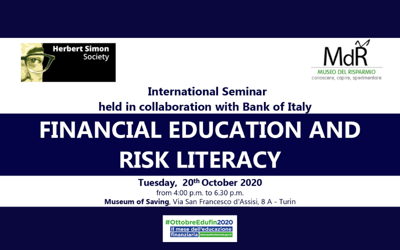 Seminar FINANCIAL EDUCATION AND RISK LITERACY - Museo del Risparmio