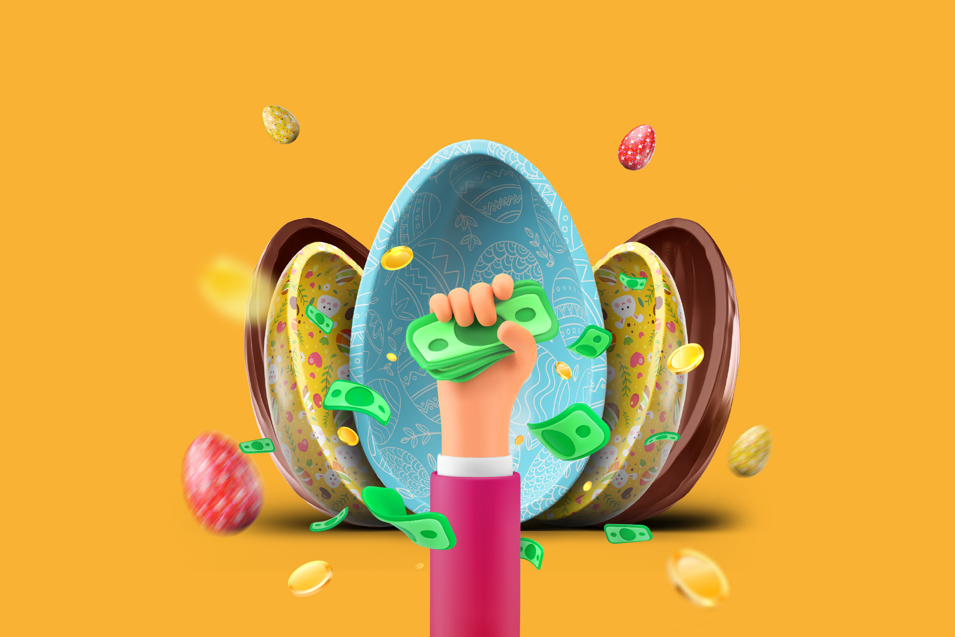 Investment diversification explained with Easter eggs - Museo del Risparmio Investment diversification explained with Easter eggs - Museo del Risparmio
