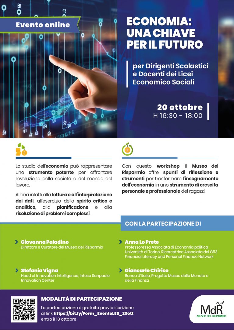 Economics: a key to the future - Museo del Risparmio